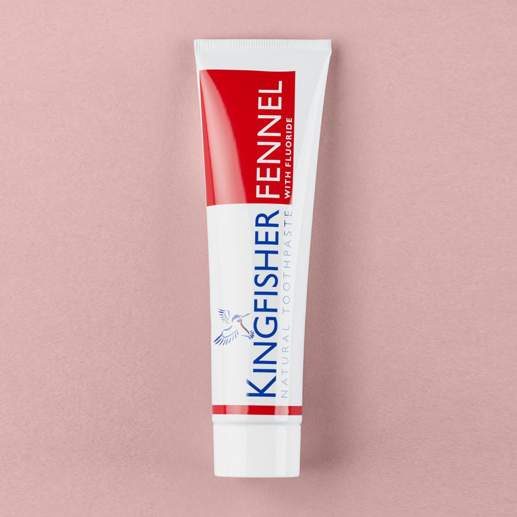 Kingfisher Fennel Toothpaste (with Fluoride) - 100ml - hsconline